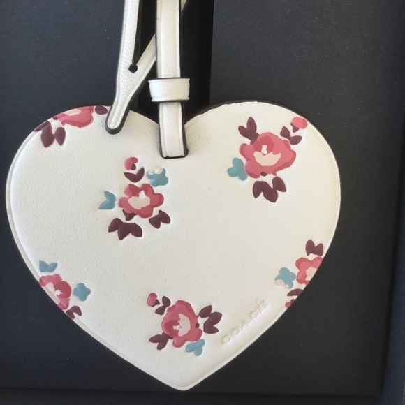 Coach | Accessories | Coach Floral Printed Bag Charmornament | Poshmark